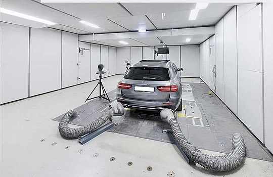 Acoustic test bench and automation – high level of flexibility