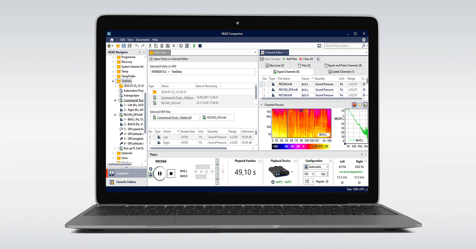 HEAD Companion: license-free software | HEAD acoustics
